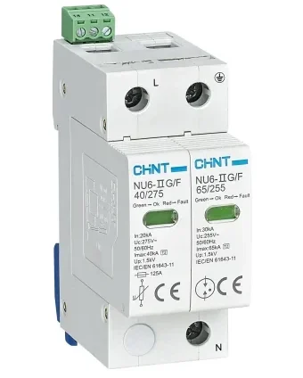 Surge Arrestor 40kA ,275/385V ,2P - Solar Energy Systems West Coast ...