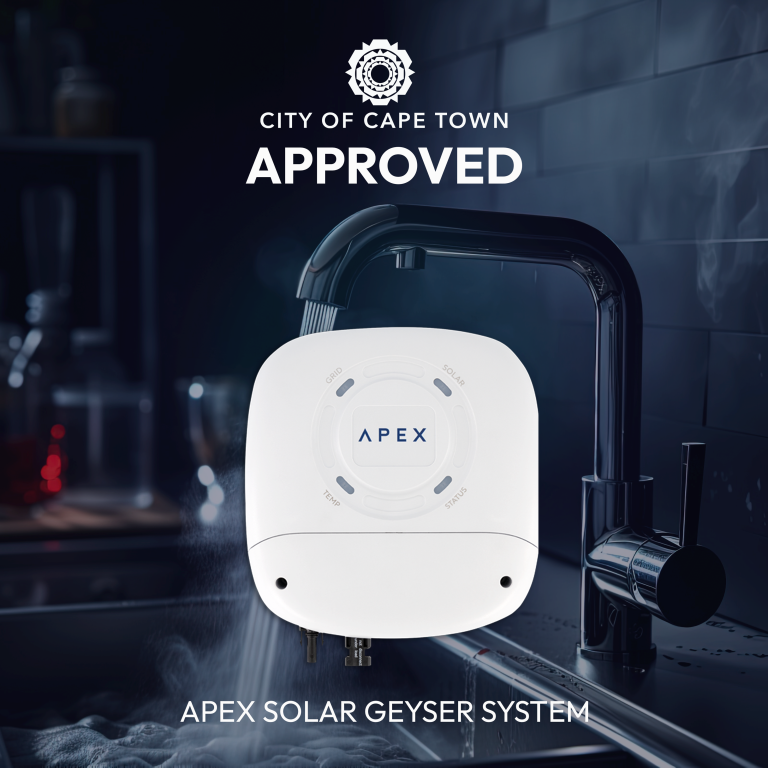 APEX SGS SOLAR GEYSER SYSTEM, 1.5KW DC, 3KW AC - Solar Energy Systems ...